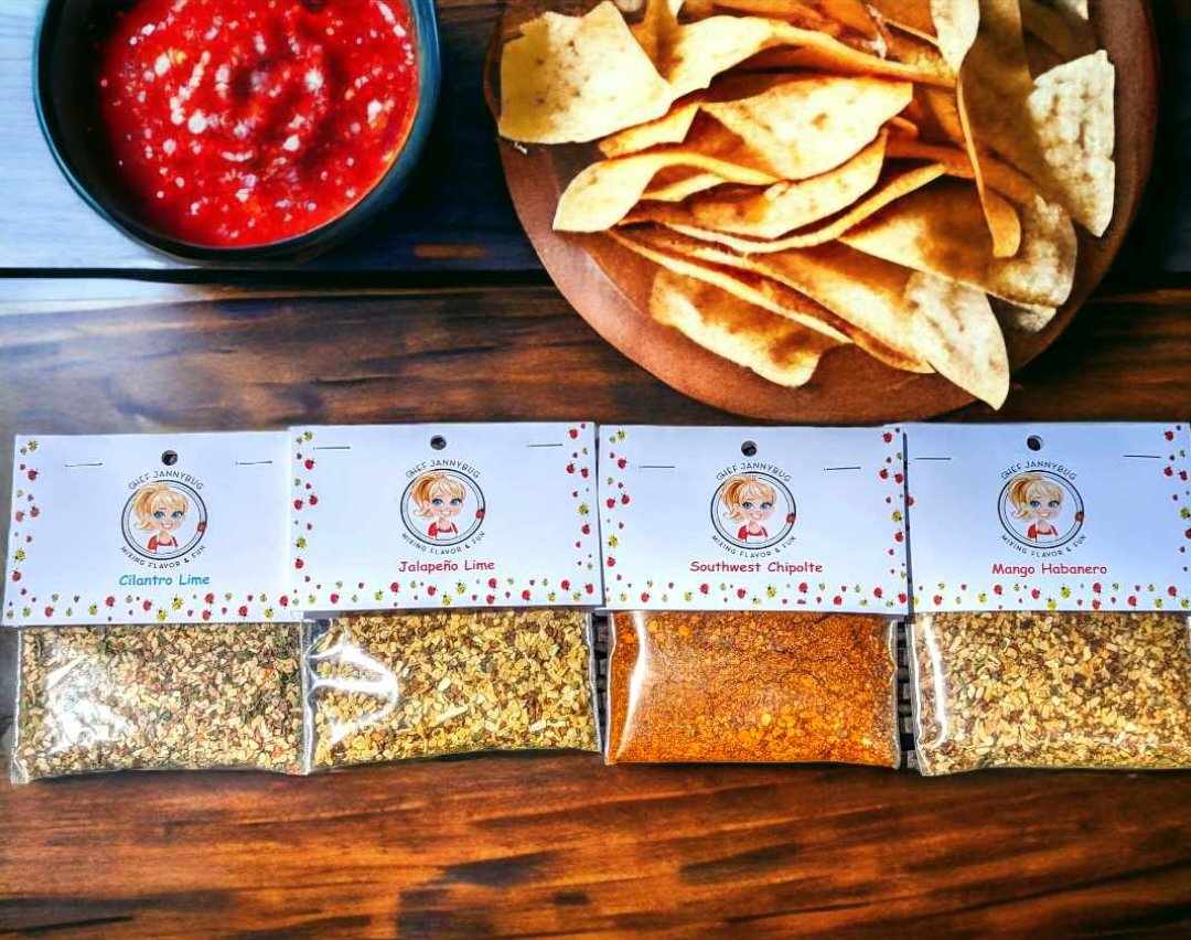 Salsa Lovers Sampler – Chef Jannybug LLC
